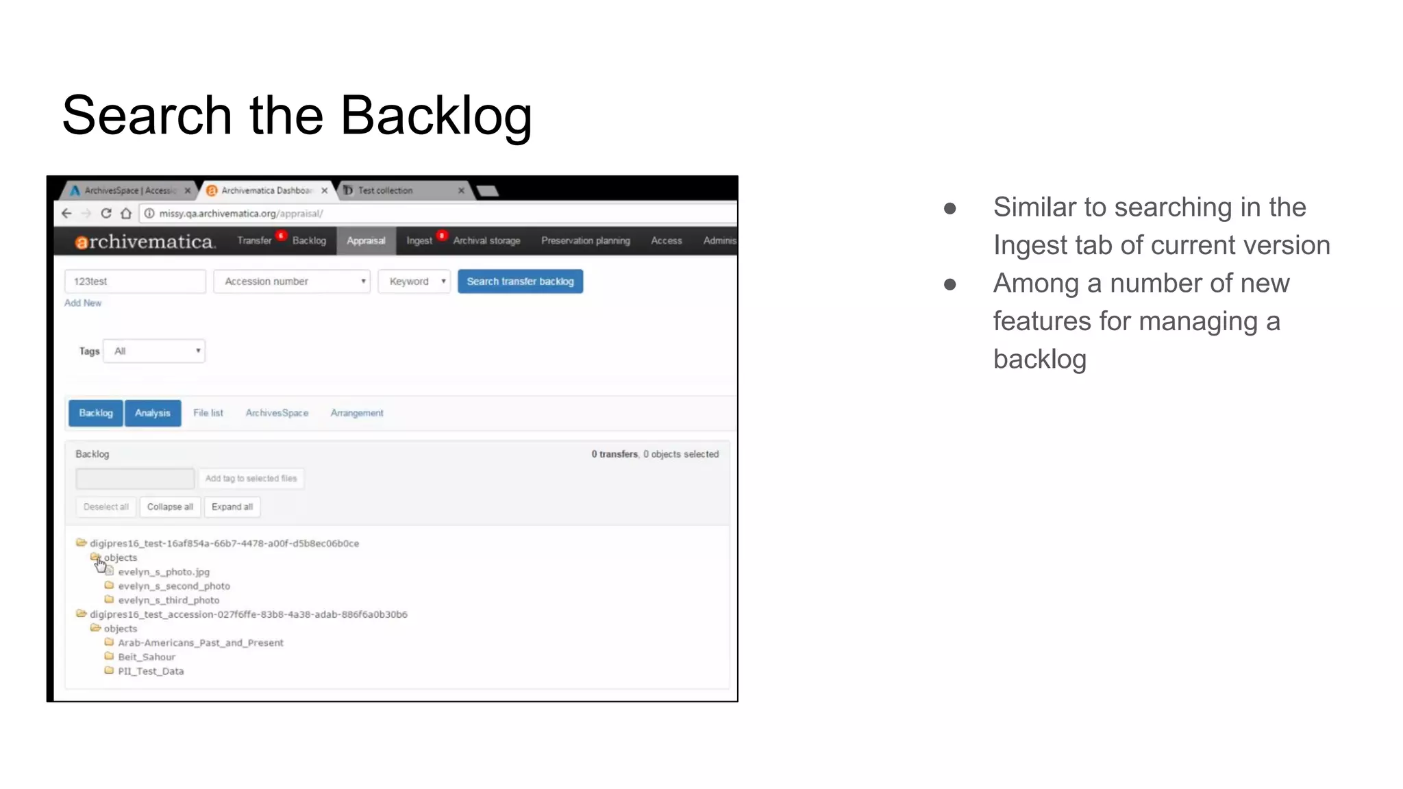 ArchivesSpace-Archivematica-DSpace Workflow Integration | PDF