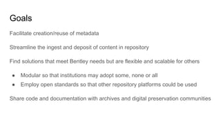 ArchivesSpace-Archivematica-DSpace Workflow Integration | PDF