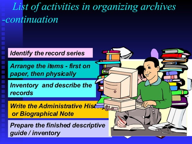 Archiving | PPT