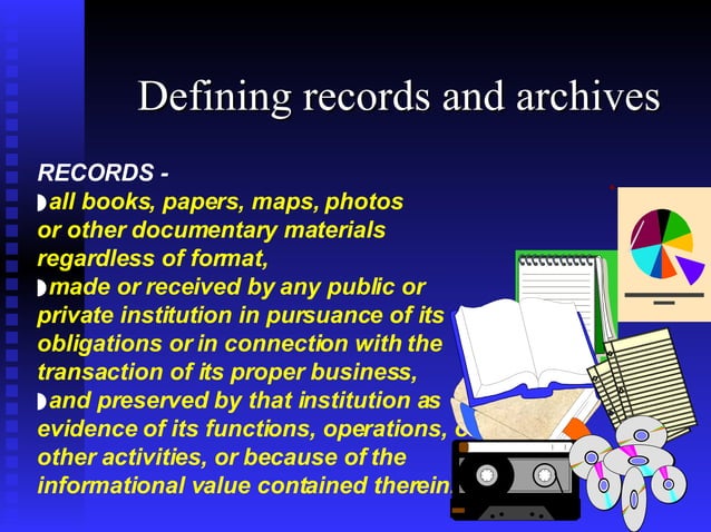 Archiving | PPT