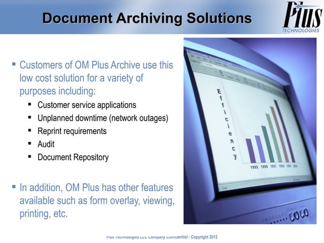 Document Archiving with OM Plus | PPT