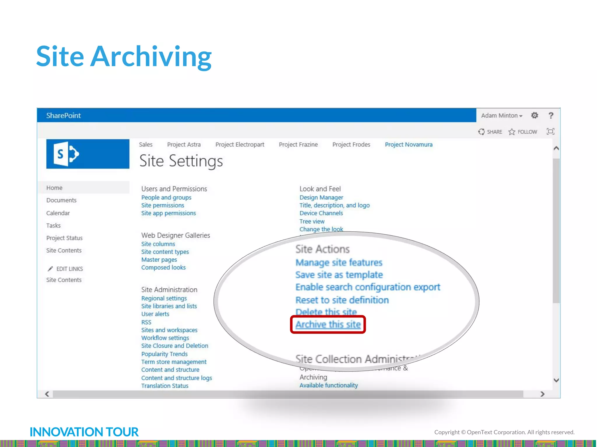 Archiving and compliance for SharePoint on premise and online | PDF