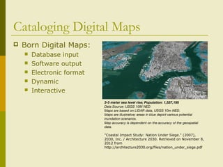 Archiving digital maps | PPT | Desktop Publishing | Computer Software and Applications