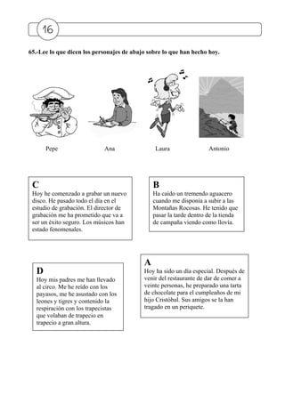 TEXTOS CON ACTIVIDADES PARA LA COMPRENSIÓN LECTORA | PDF