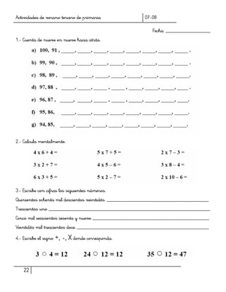 Actividades de repaso | PDF