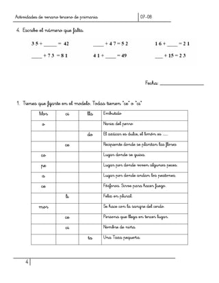 Actividades de repaso | PDF