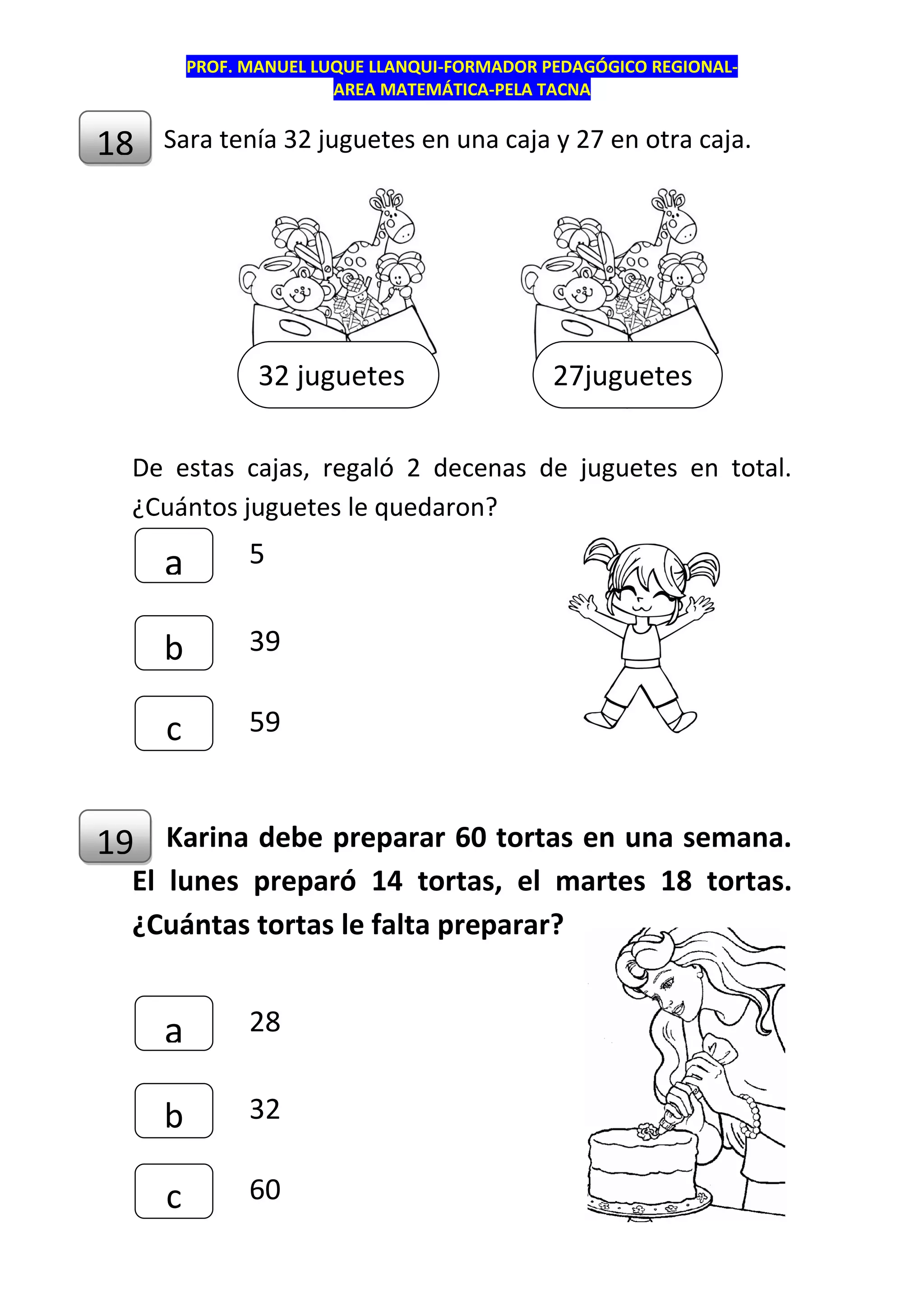 PUEBAS ECE EJEMPLOS | PDF