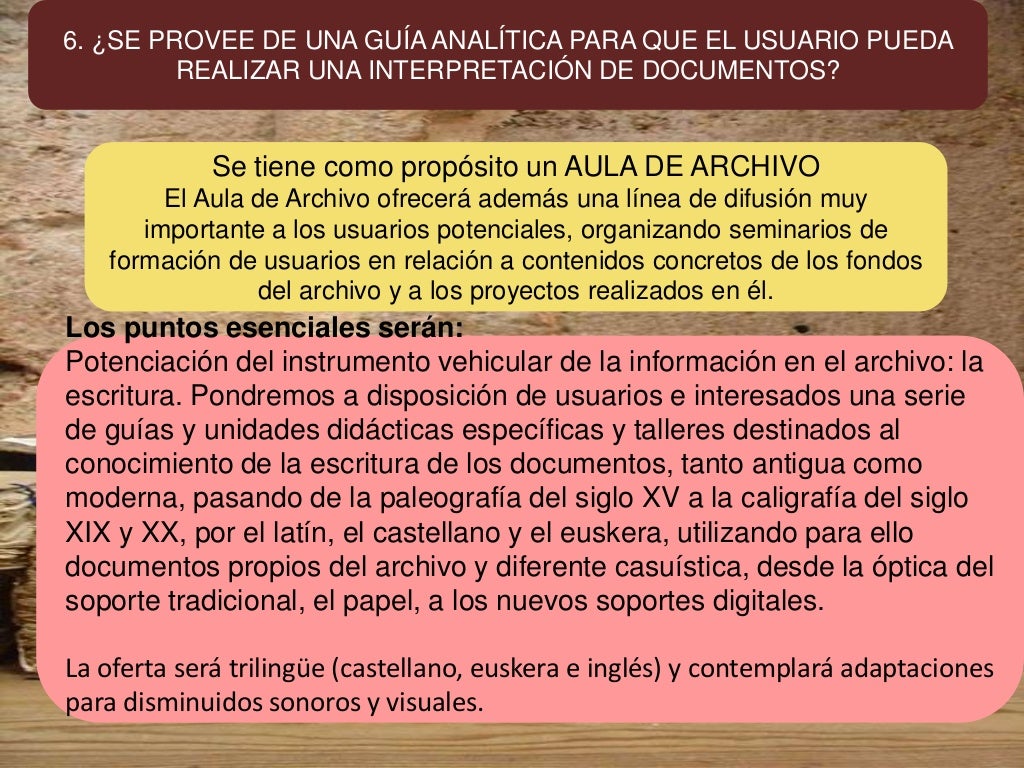 Funciones Del Archivo Historico – RHCK