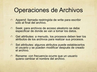 Sistema de Archivos | PPTX