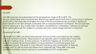 NITRIL RUBBER (NBR) | PPTX