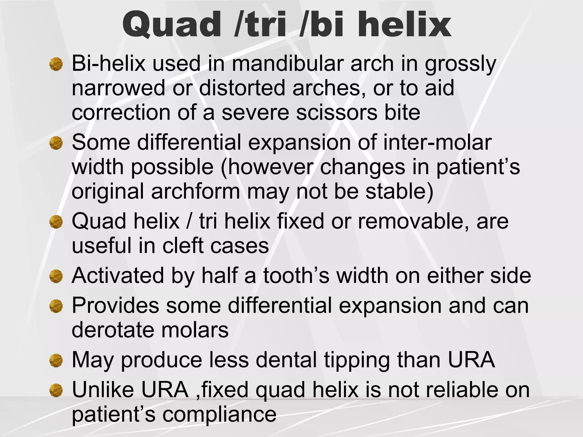 Arch lengthening and expansion.ppt | Dental Health | Diseases and ...