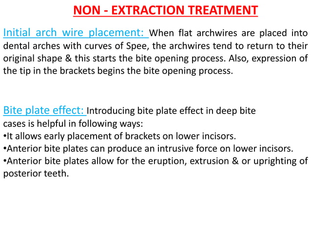 Arch leveling & overbite control | PPTX | Dental Health | Diseases and ...