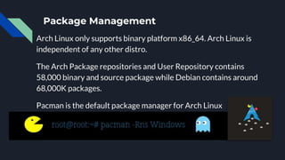 Arch linux | PPTX