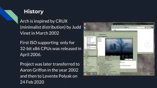 Arch linux | PPTX
