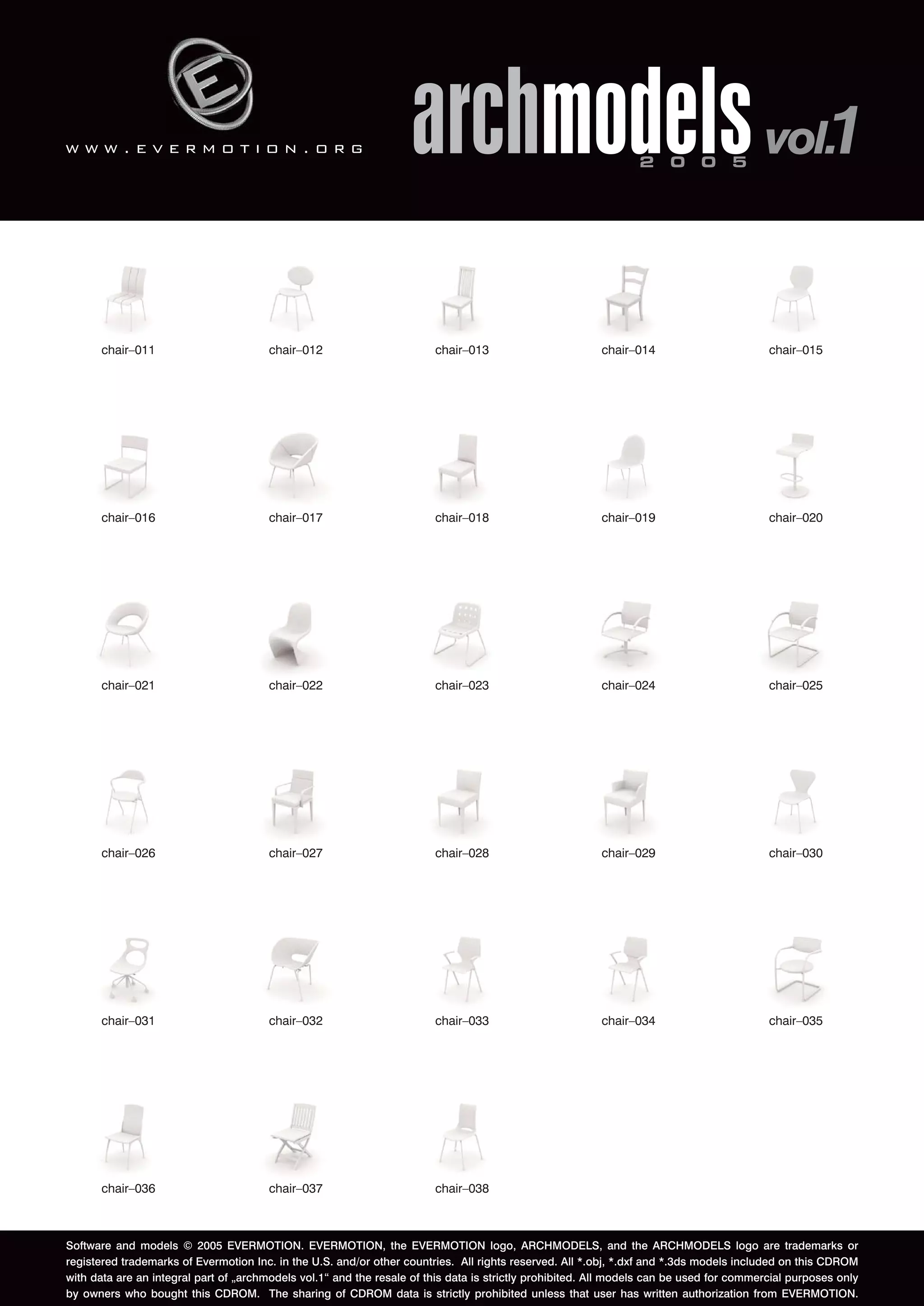 Evermotion Archmodels Vol1 | PDF