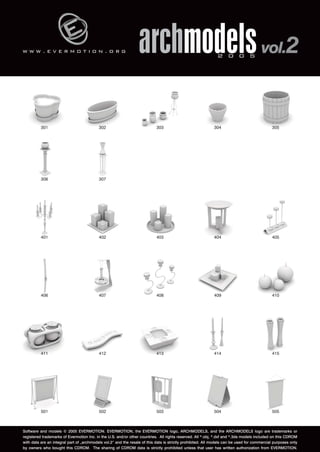 Archmodels vol 2 | PDF