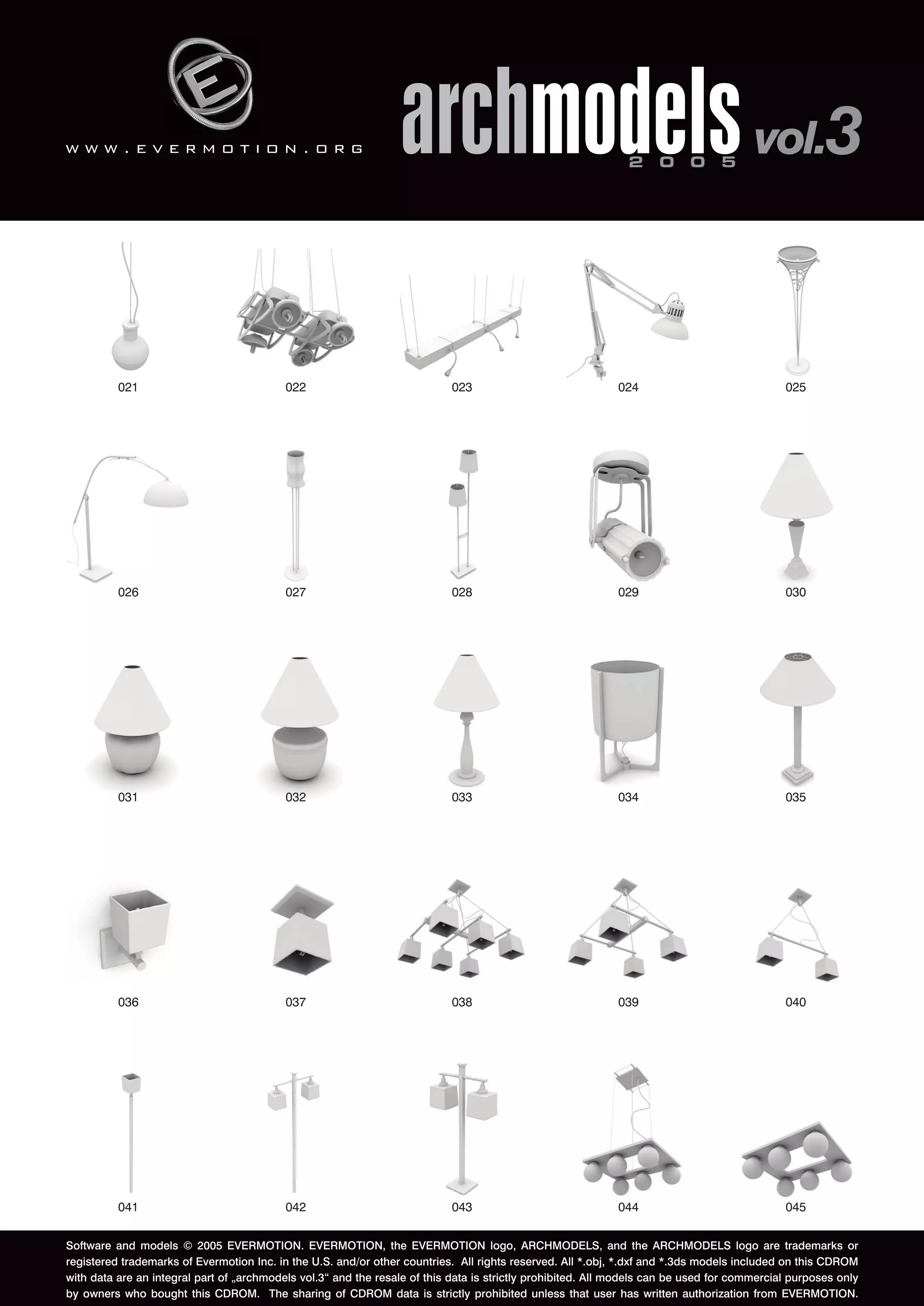 Archmodels vol3 | PDF