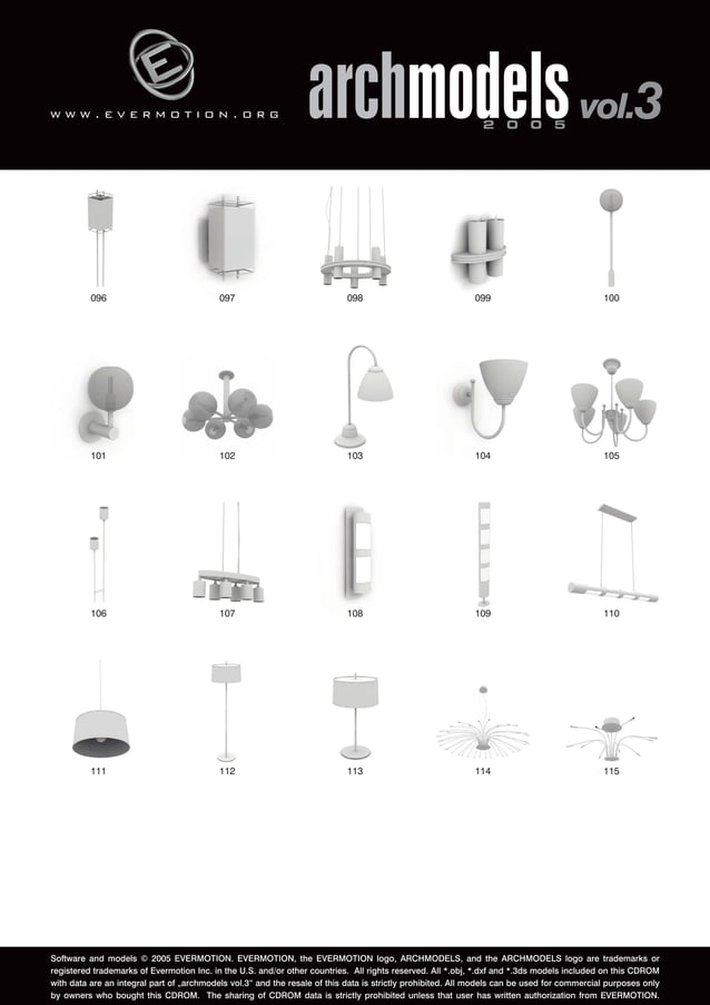 Archmodels vol3 | PDF