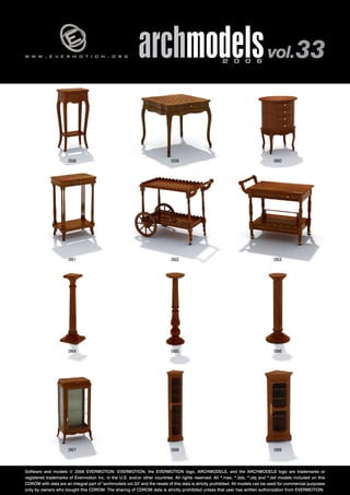 Archmodels vol 33 | PDF