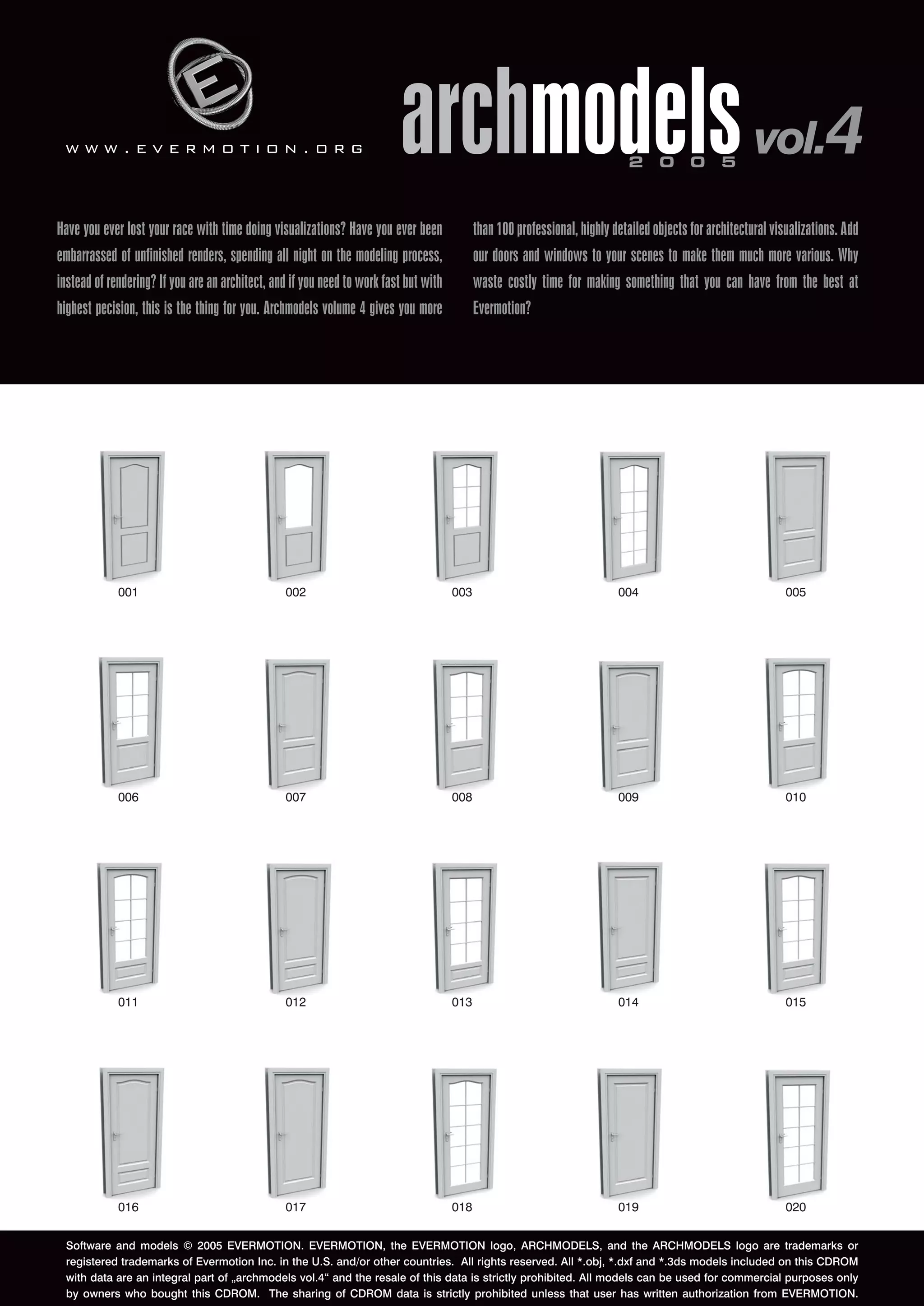 Archmodels vol4 | PDF