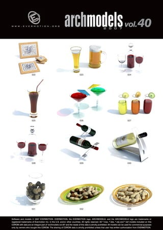 Archmodels vol 40 | PDF