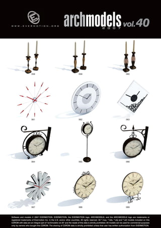 Archmodels vol 40 | PDF