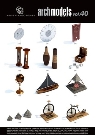 Archmodels vol 40 | PDF