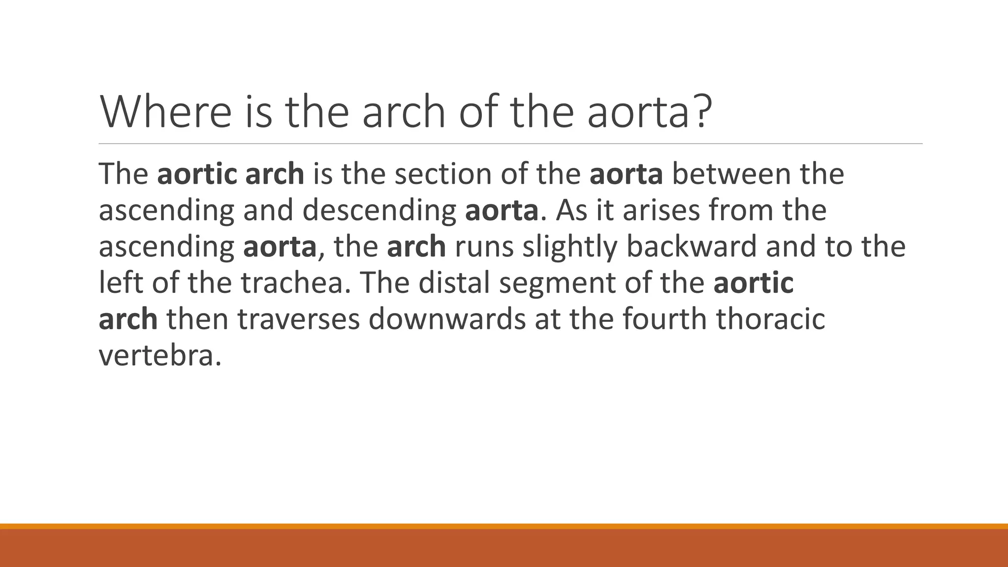 Arch of aorta | PPTX