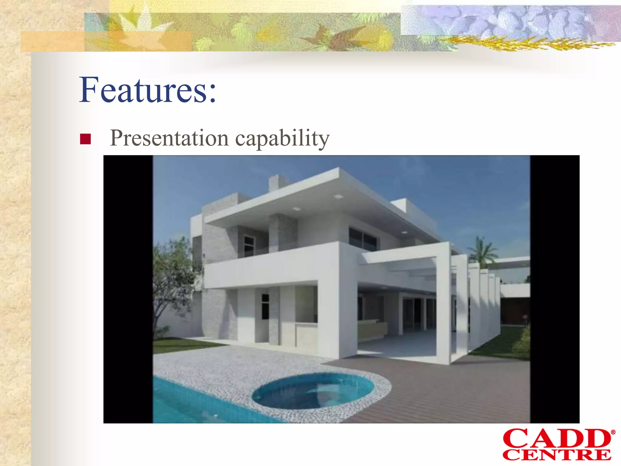 Arch PPT revit.pptx | Computer Software and Applications | Computing