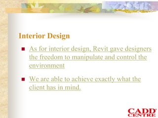 Arch PPT revit.pptx | Computer Software and Applications | Computing