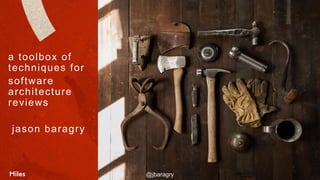 Toolbox of techniques for Architecture Reviews | PPTX | Non-Profit ...