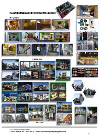 Archt joseph cv architect2016 | PDF