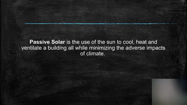 Passive Solar | PPTX
