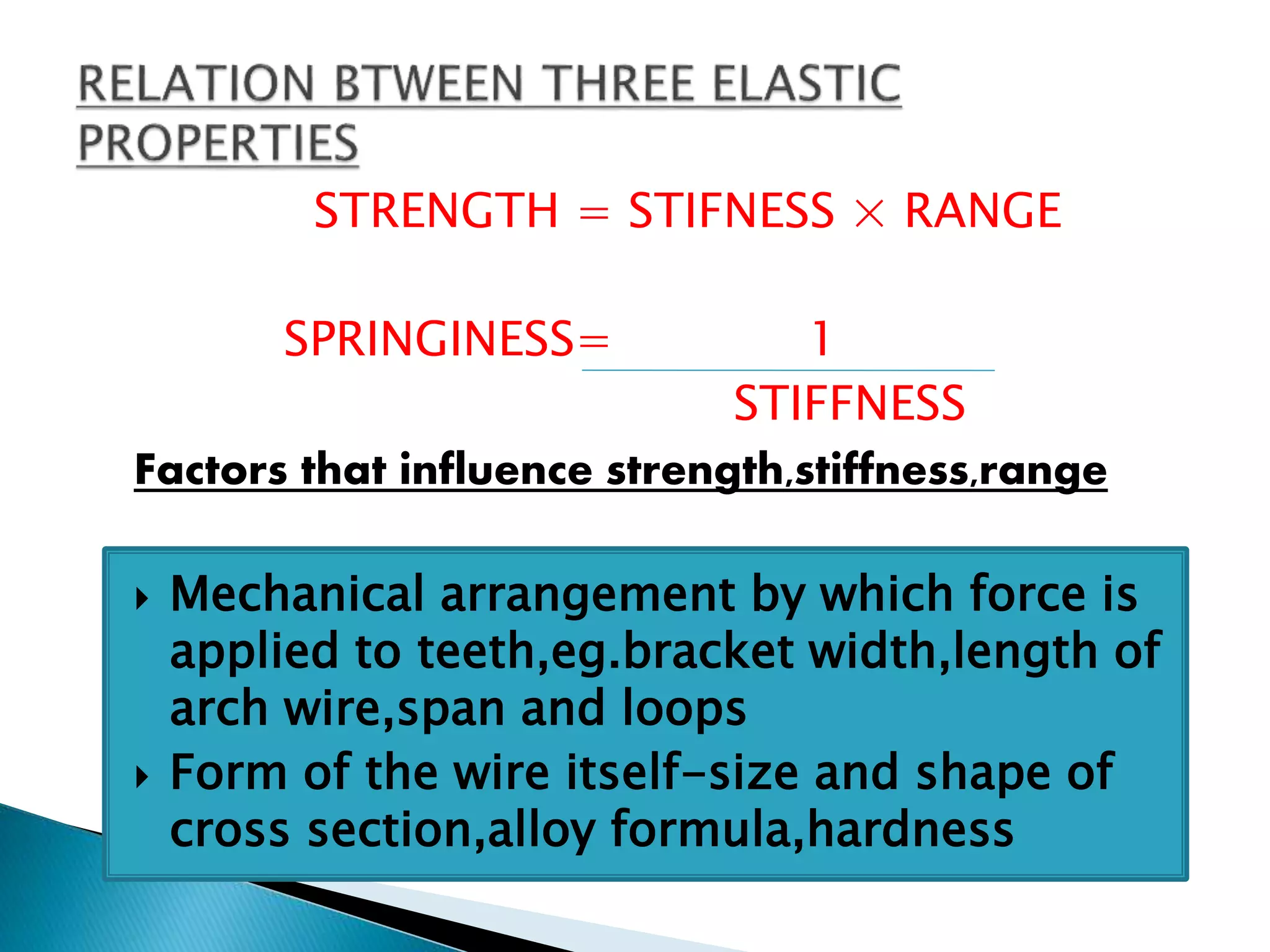Archwires in orthodontics | PPTX