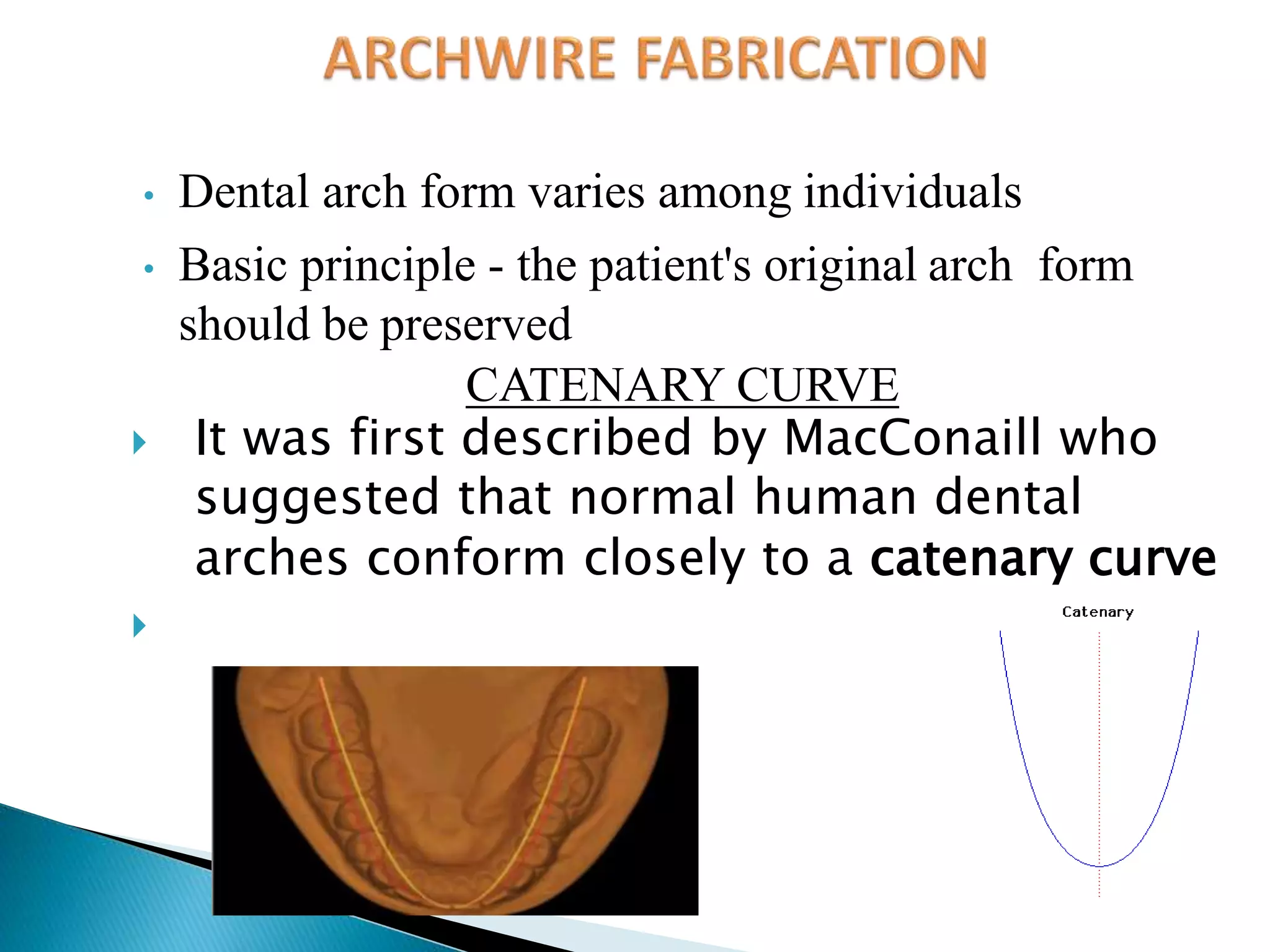 Archwires in orthodontics | PPTX