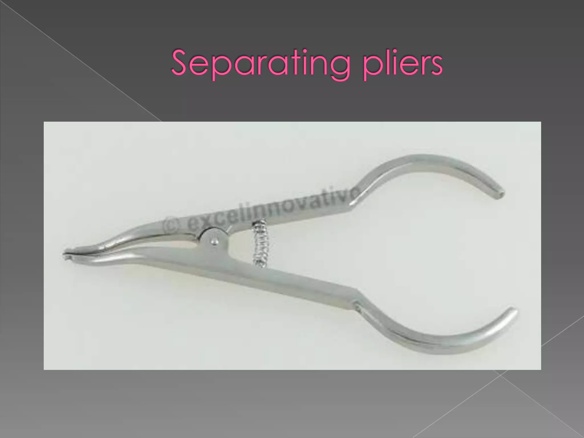 Arch wires, elastic ties and separators | PPTX