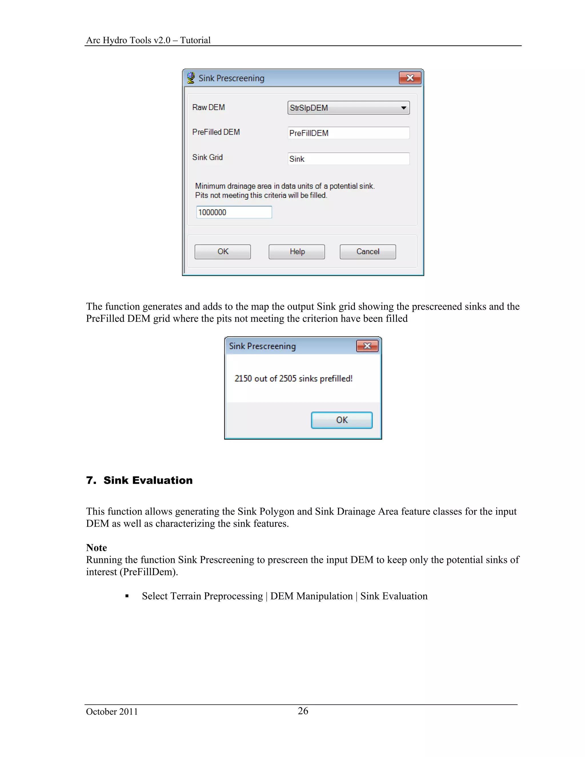 Arc hydro tools 2.0 tutorial | PDF