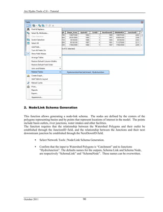 Arc hydro tools 2.0 tutorial | PDF