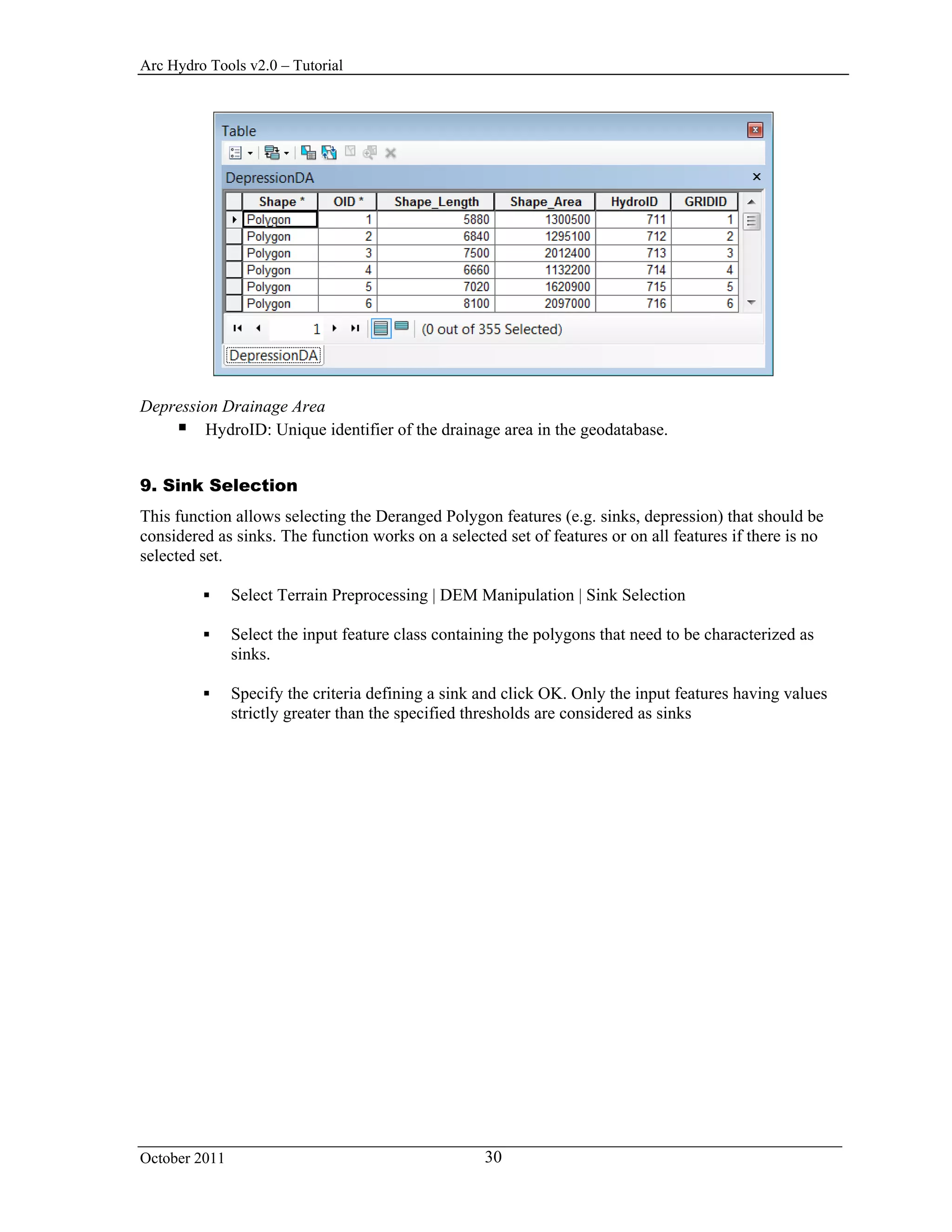 Arc hydro tools 2.0 tutorial | PDF