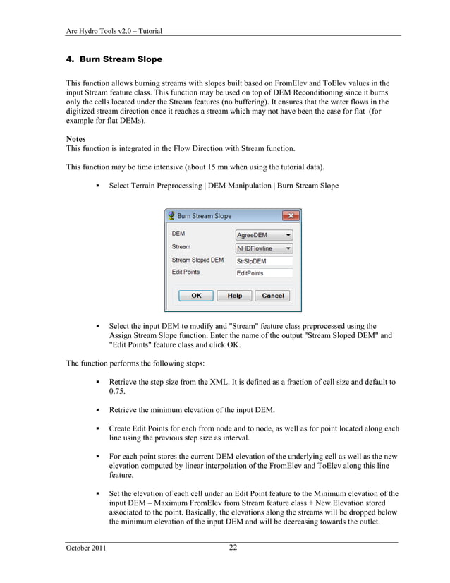 Arc hydro tools 2.0 tutorial | PDF | Geography | Science