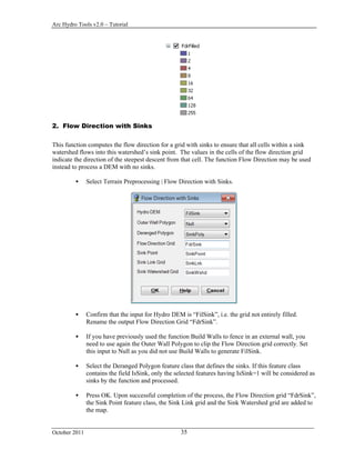 Arc hydro tools 2.0 tutorial | PDF