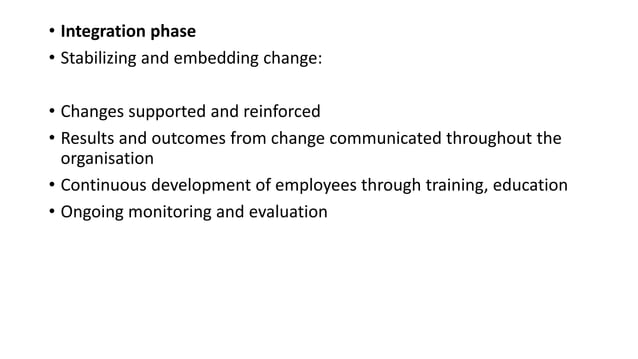 BULLOCK AND BATTEN PHASES OF PLANNED CHANGE | PPTX