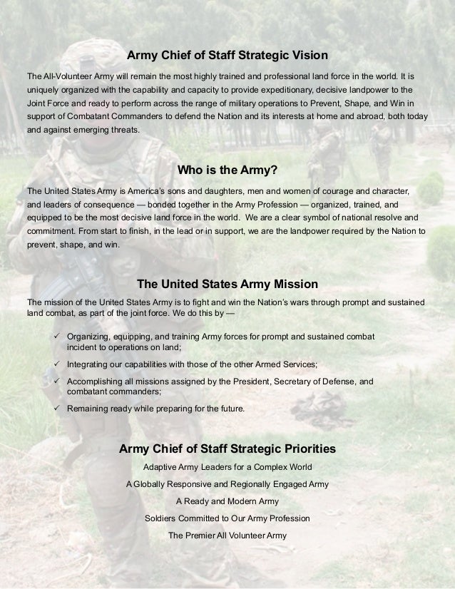 Army Capability Integration Center - America's Army Globally Responsi…