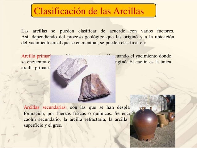 Arcillas