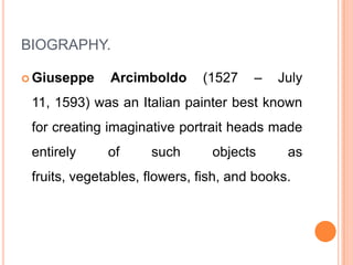 Arcimboldo | PPTX