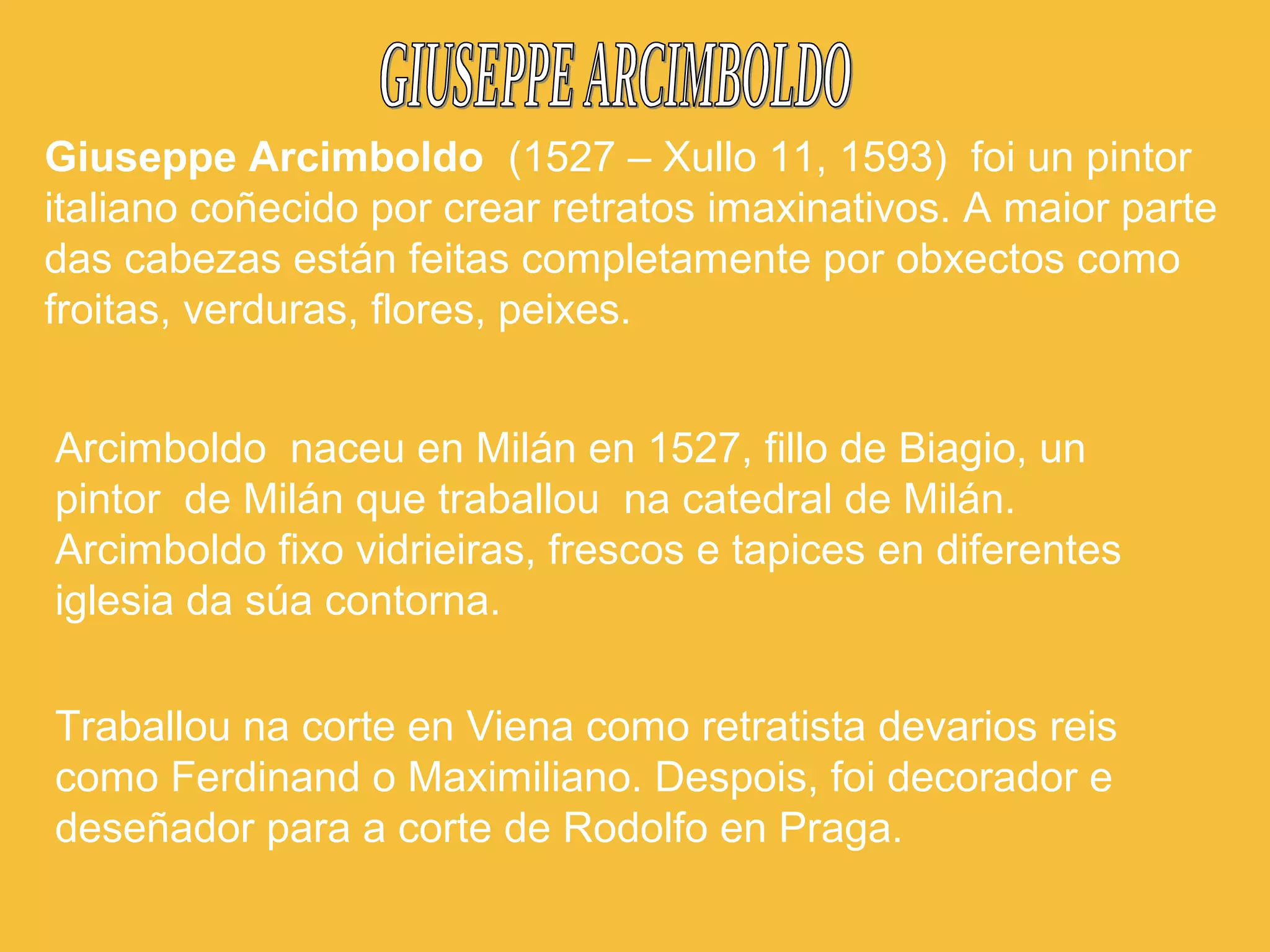Arcimboldo | PPT