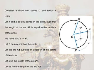 Arc length | PPTX