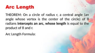 Arc Length, Area of A sector and solving Problems in Real Life ...