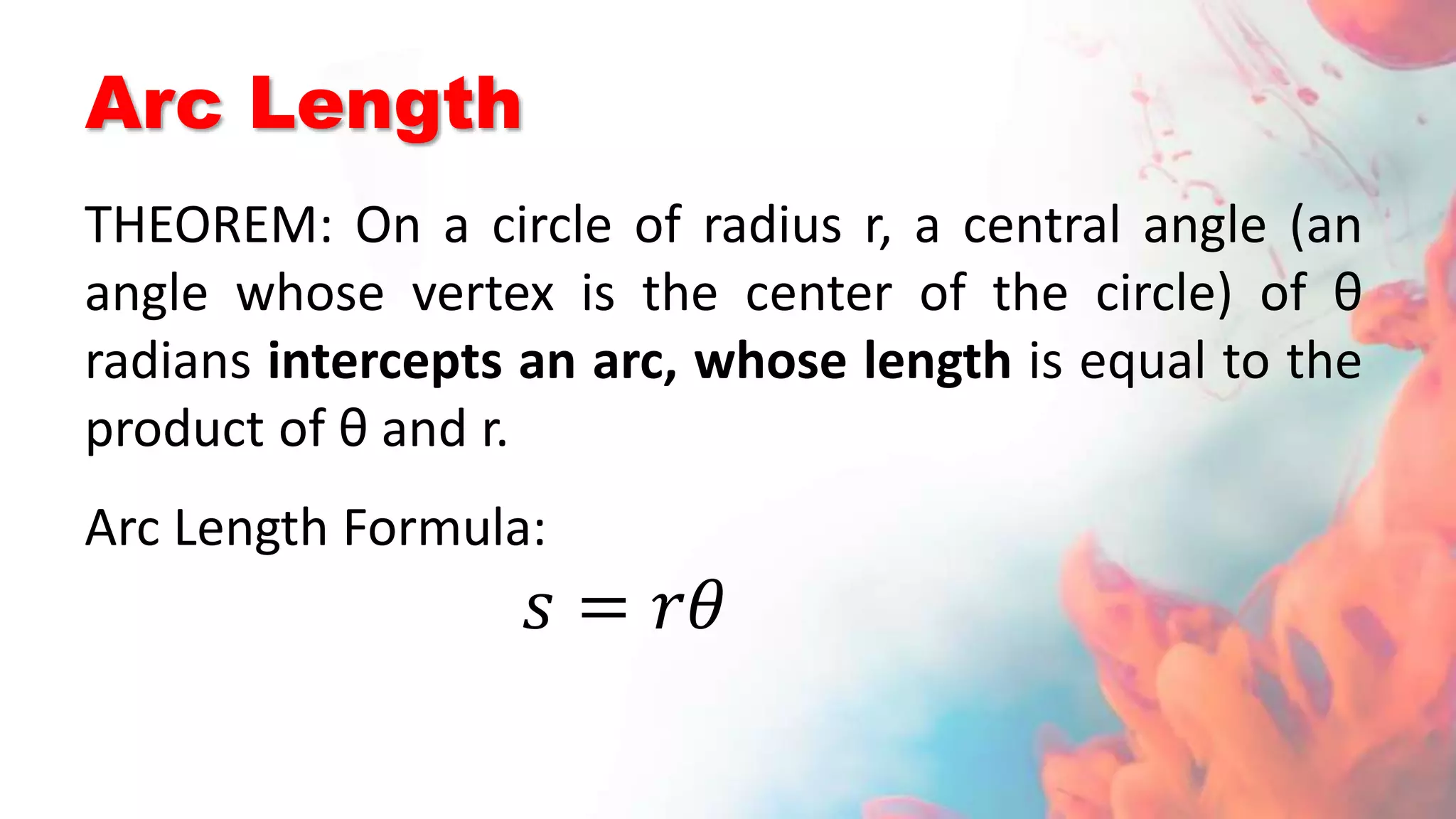 Arc Length & Area of a Sector.pptx