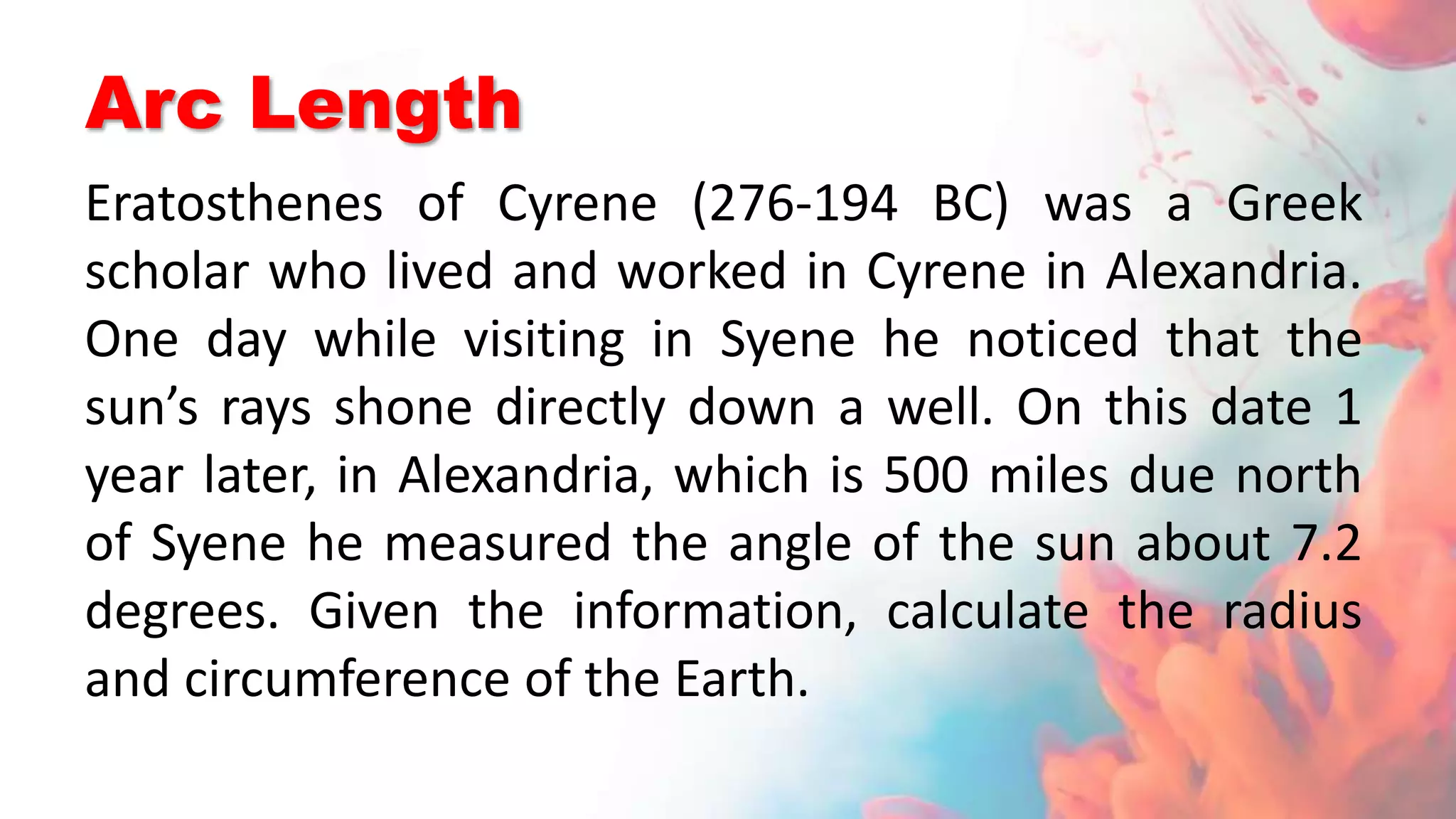 Arc Length & Area of a Sector.pptx